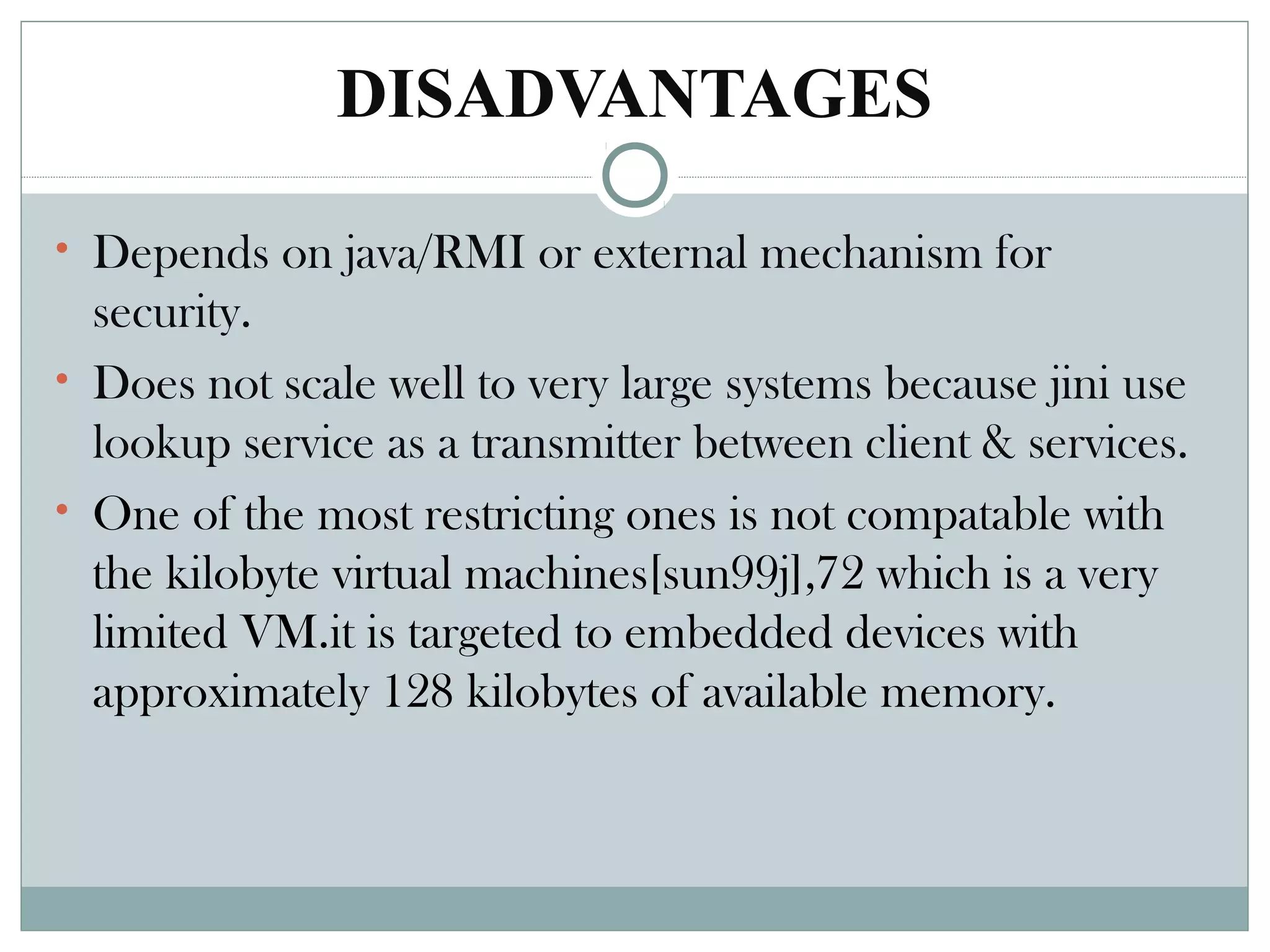 JINI Technology | PPT
