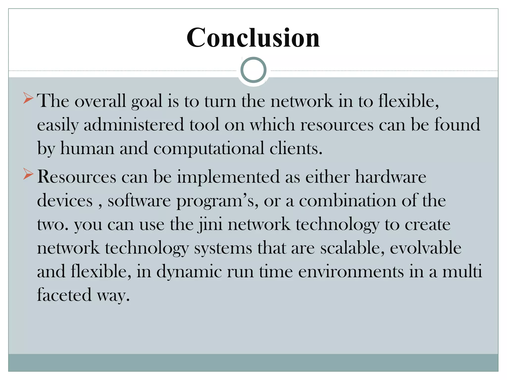 JINI Technology | PPT