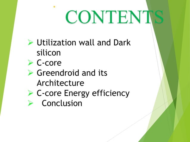 greendroid | PPT