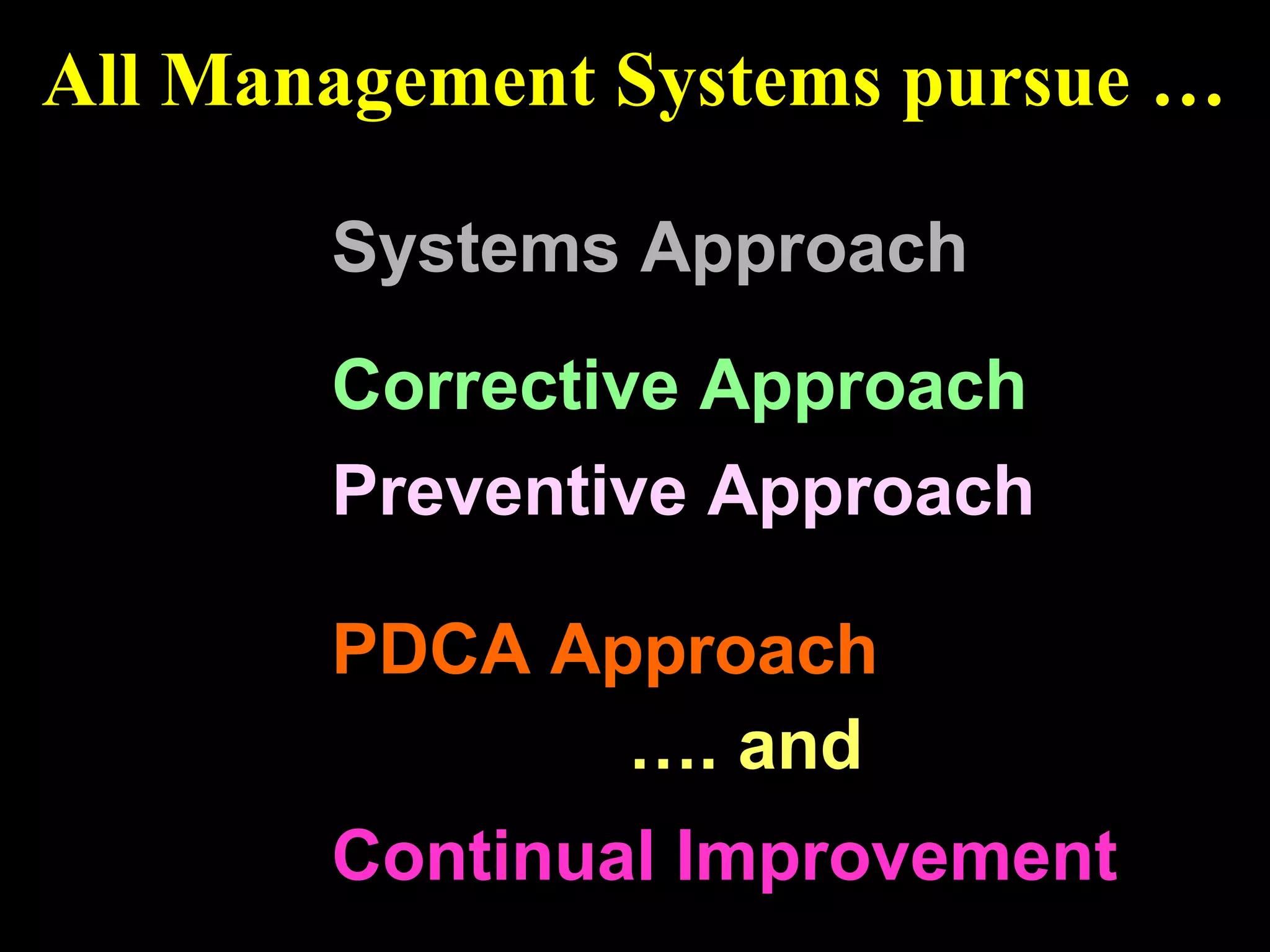 Overview of Organizational Management Systems | PPT