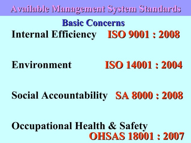 Overview of Organizational Management Systems | PPT