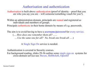 Access Control | PPT