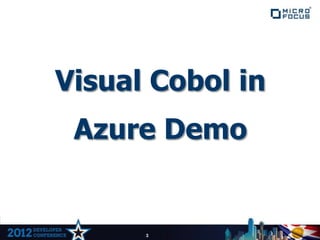 Building COBOL Applications for Microsoft Azure | PPT