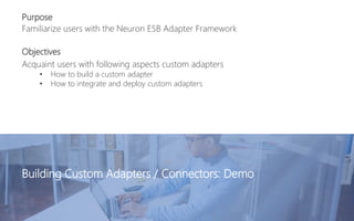 Module 14 Building Custom Adapters Connectors | PPT
