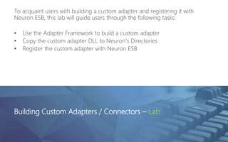 Module 14 Building Custom Adapters Connectors | PPT