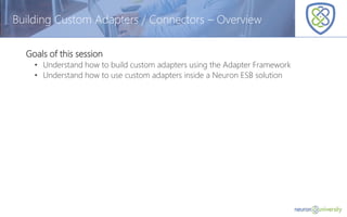 Module 14 Building Custom Adapters Connectors | PPT