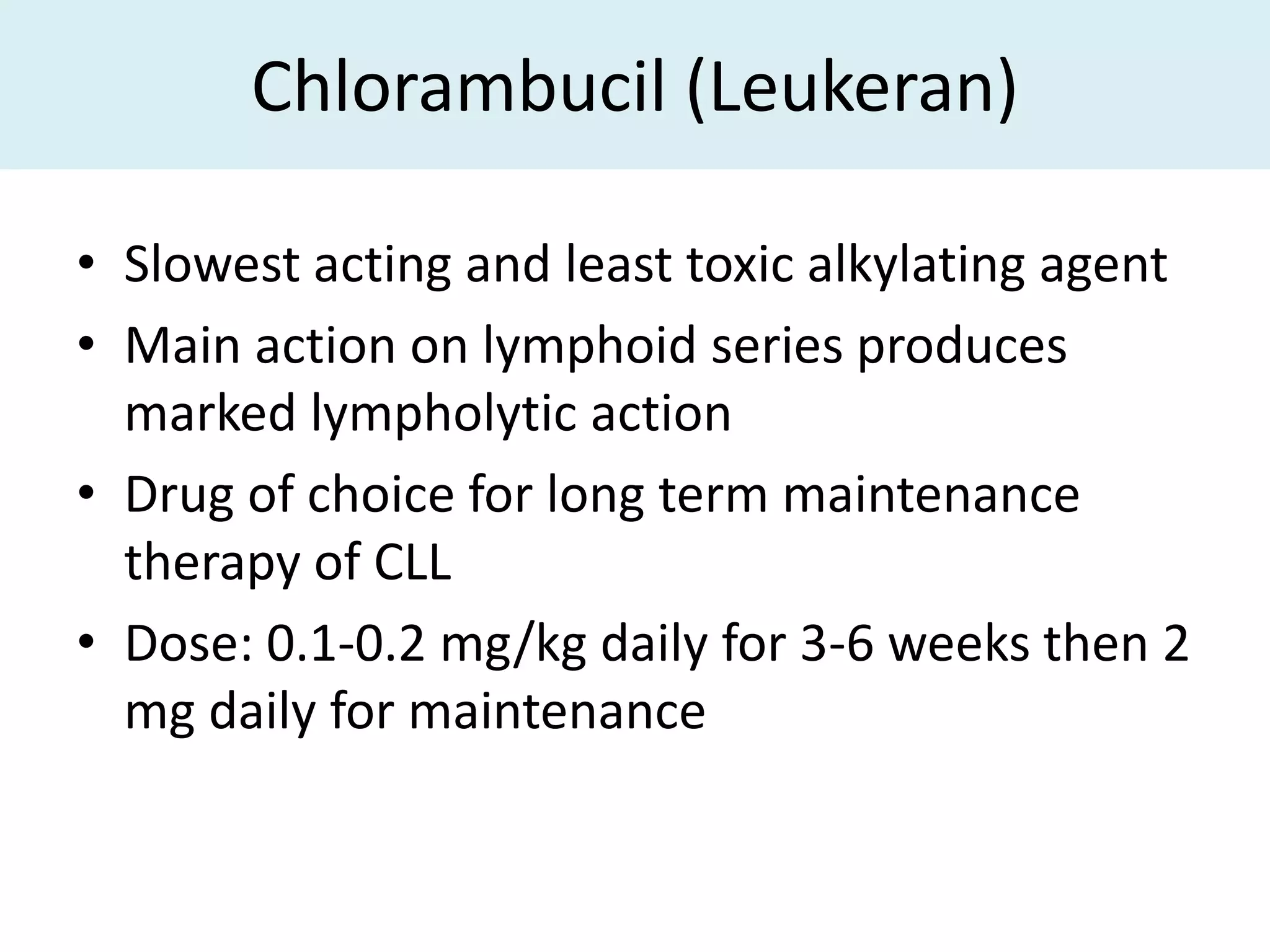 cancer chemotherapy | PPTX