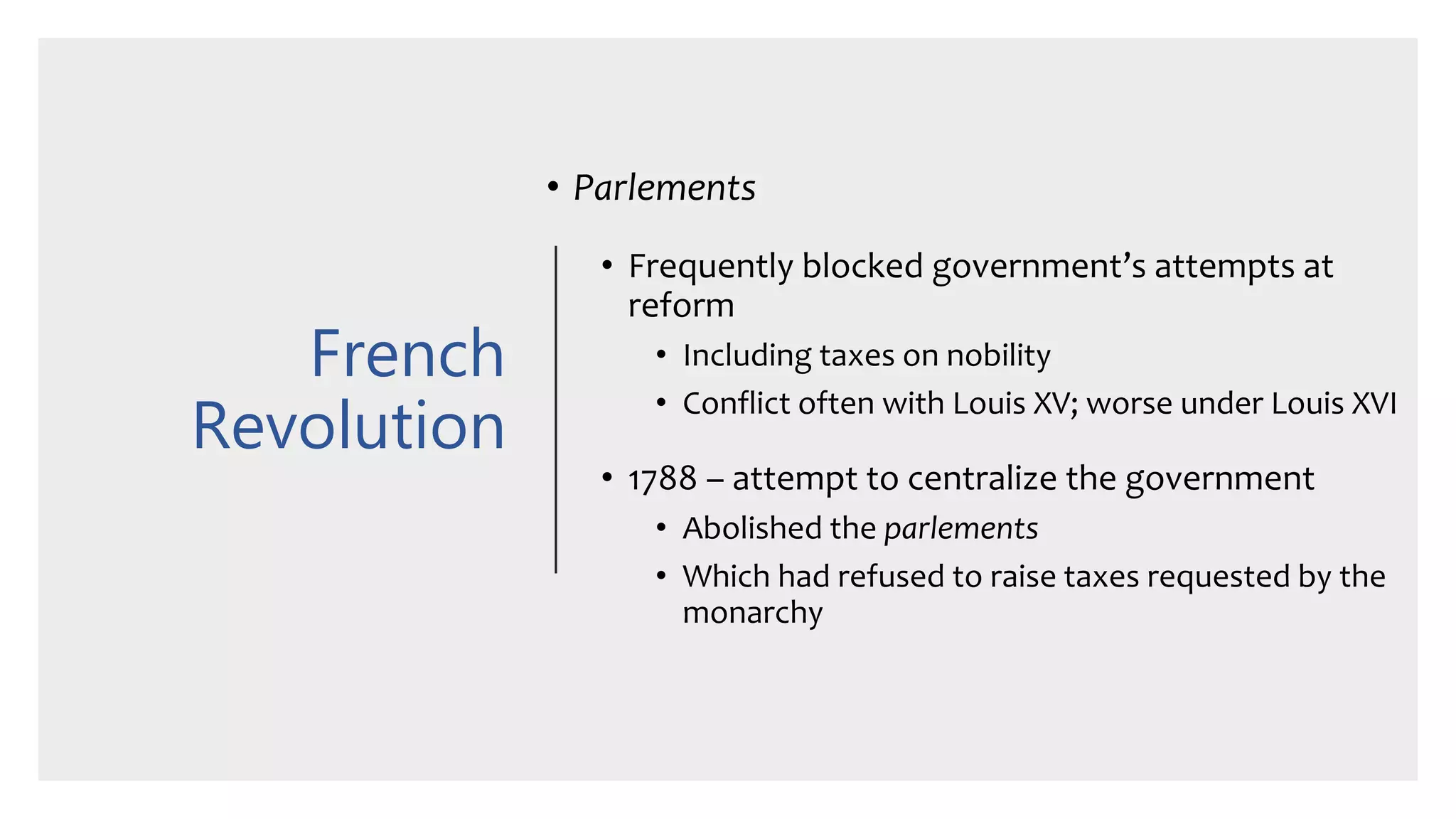 14 Causes French Revolution | PPTX