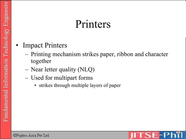 14. Computer Systems Output Devices | PPT