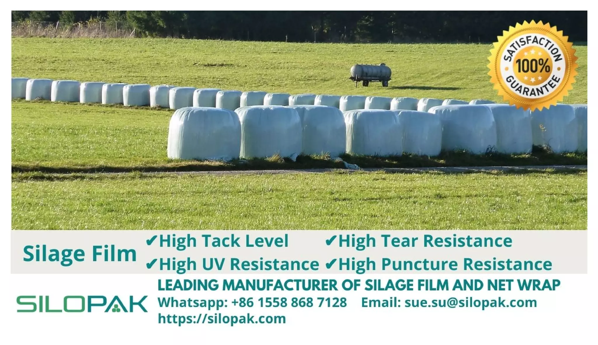 LLDPE Silage Wrap Film Manufacturer from China | PDF | Manufacturing ...
