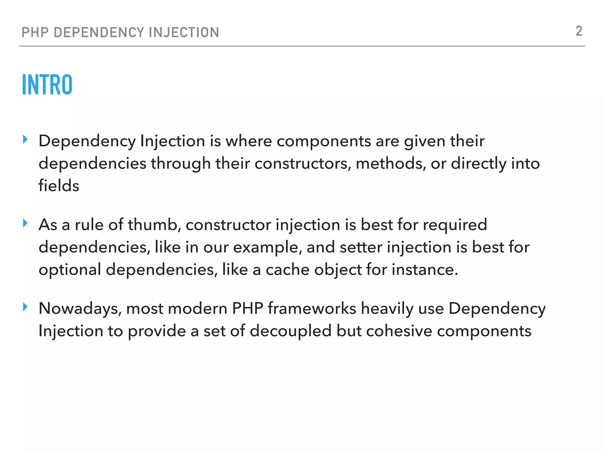 14 Dependency Injection #burningkeyboards | PPT