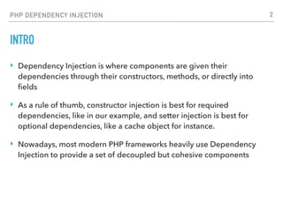 14 Dependency Injection #burningkeyboards | PPT