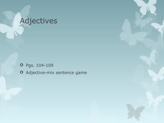 14. descriptive writing and adjectives | PPT