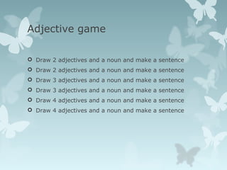 14. descriptive writing and adjectives | PPT