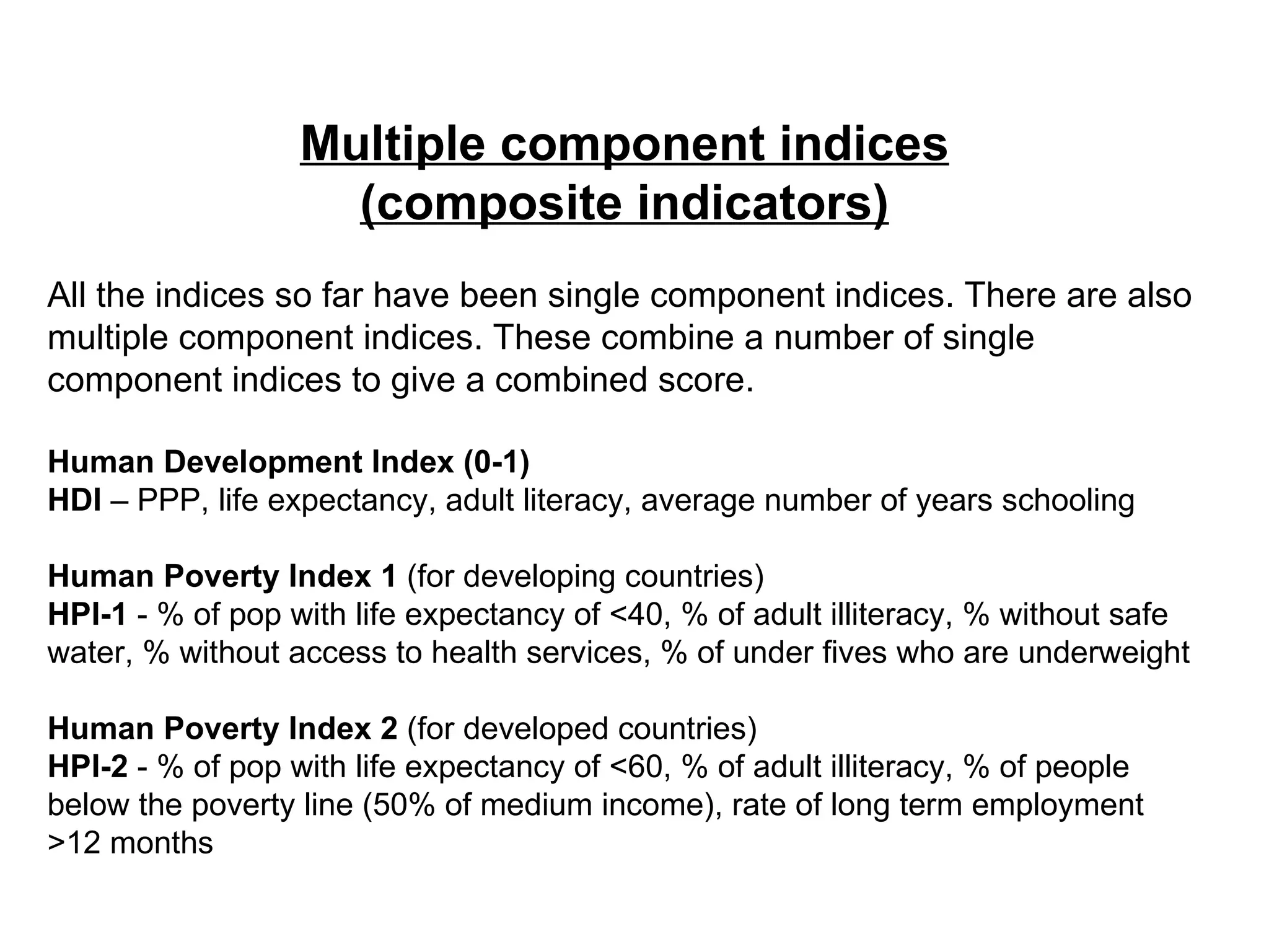 14 Development Definitions And Measuring Development | PPT