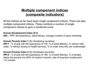 14 Development Definitions And Measuring Development | PPT