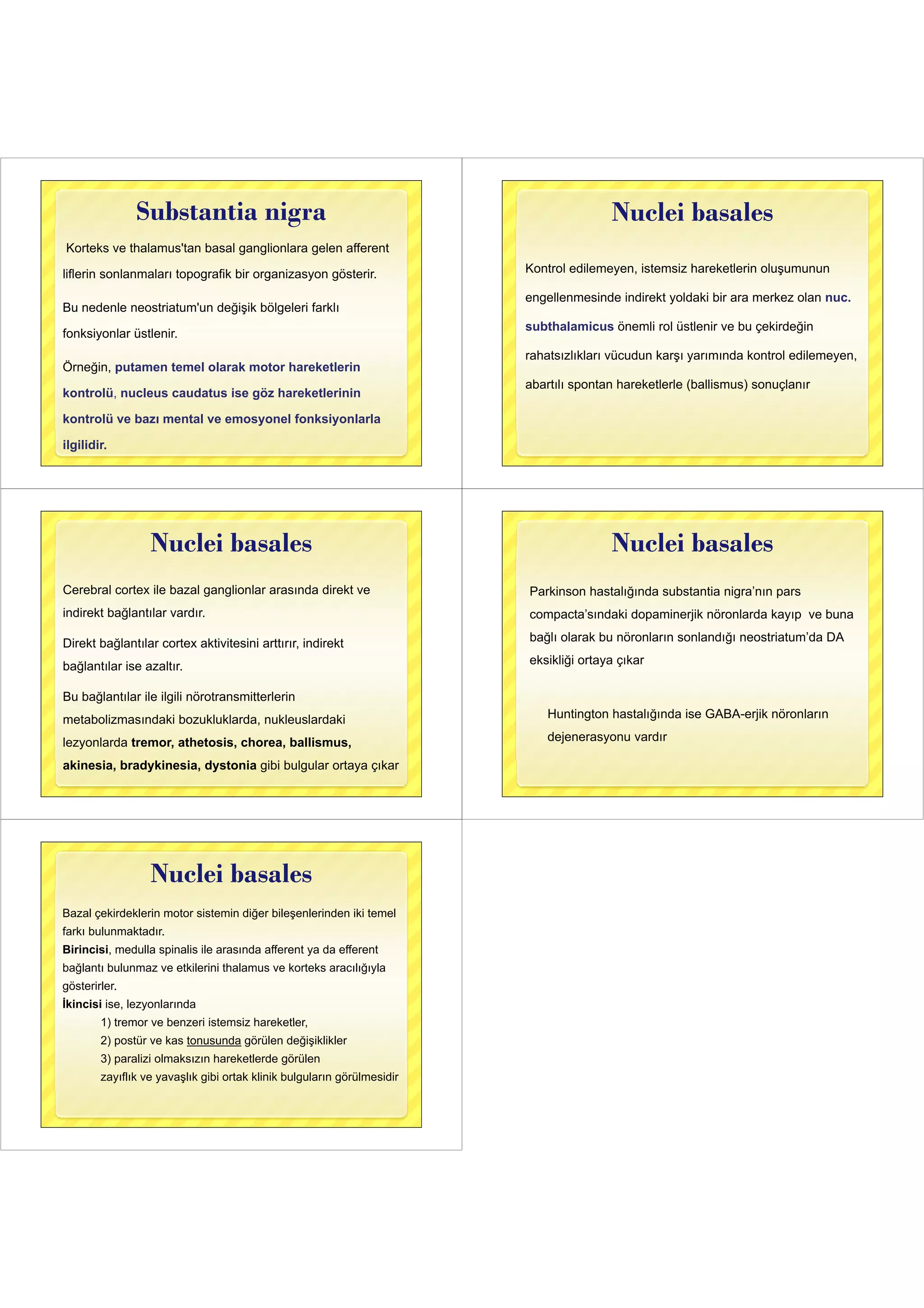 14 dis hek-3-cerebellum-diencephalon-basalcekirdek-2015 | PDF
