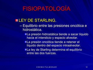 14. edema pulmonar agudo. | PPT