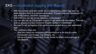 EKS AWS Presentation kuberneted oriented | PPT