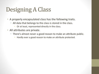 CPP14 - Encapsulation | PPT