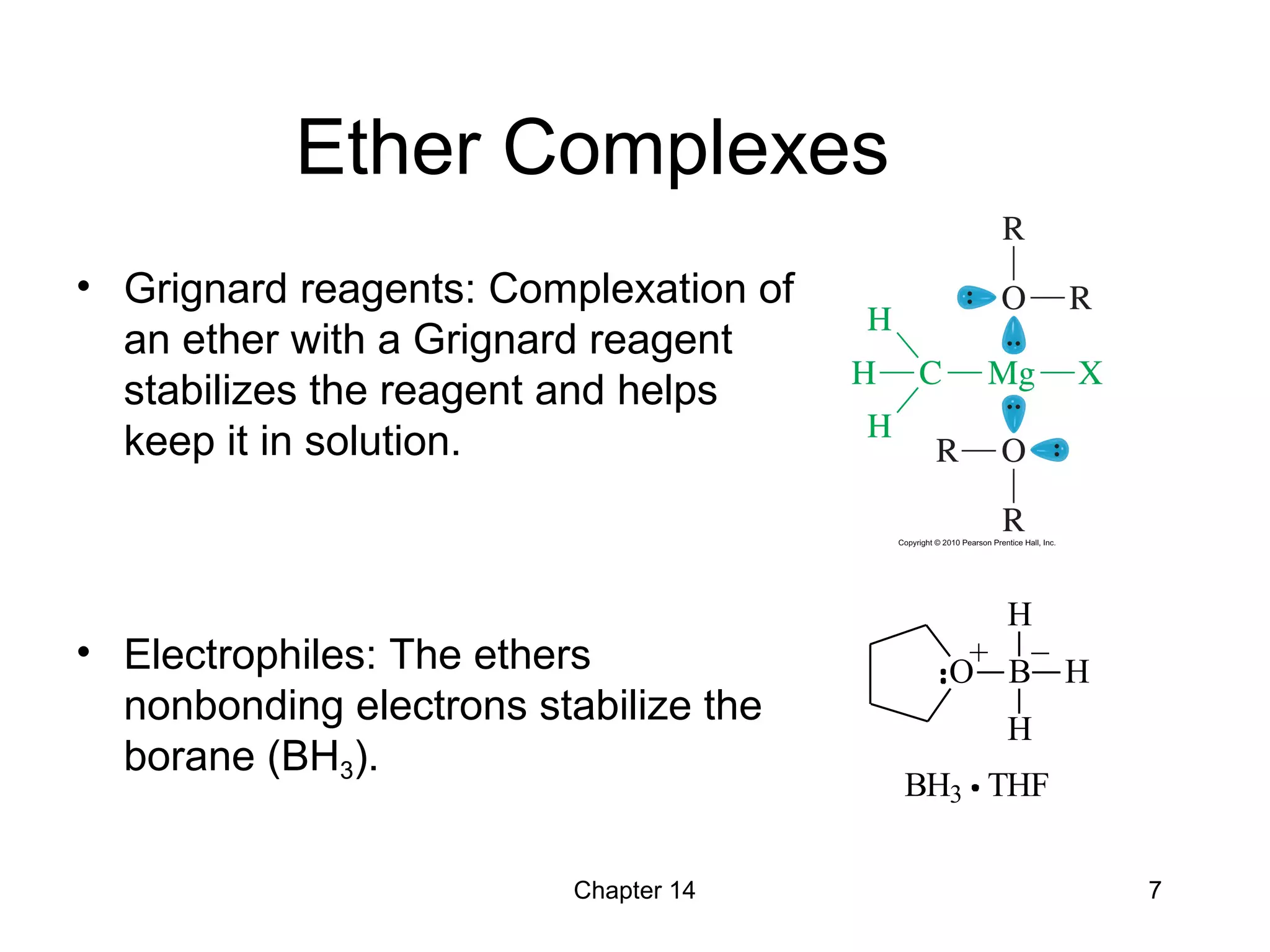14 - Ethers, Epoxides, and Sulfides - Wade 7th | PPT | Chemistry | Science