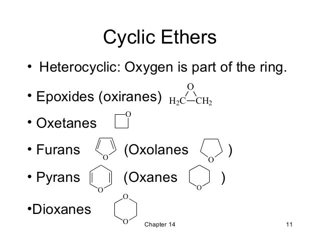 14 - Ethers, Epoxides, and Sulfides - Wade 7th