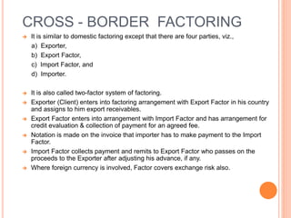 14 factoring & forfeiting | PPTX