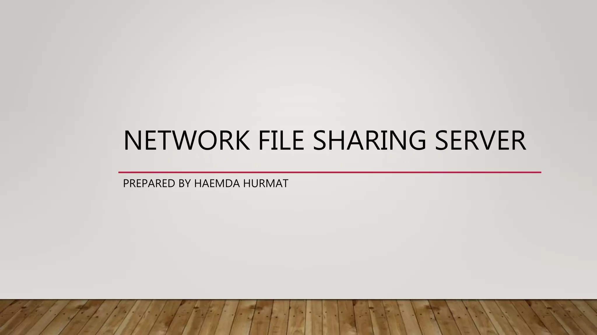 14 FILE Server | PPT