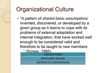 Introducing the Information Culture Framework as a Component of the ...