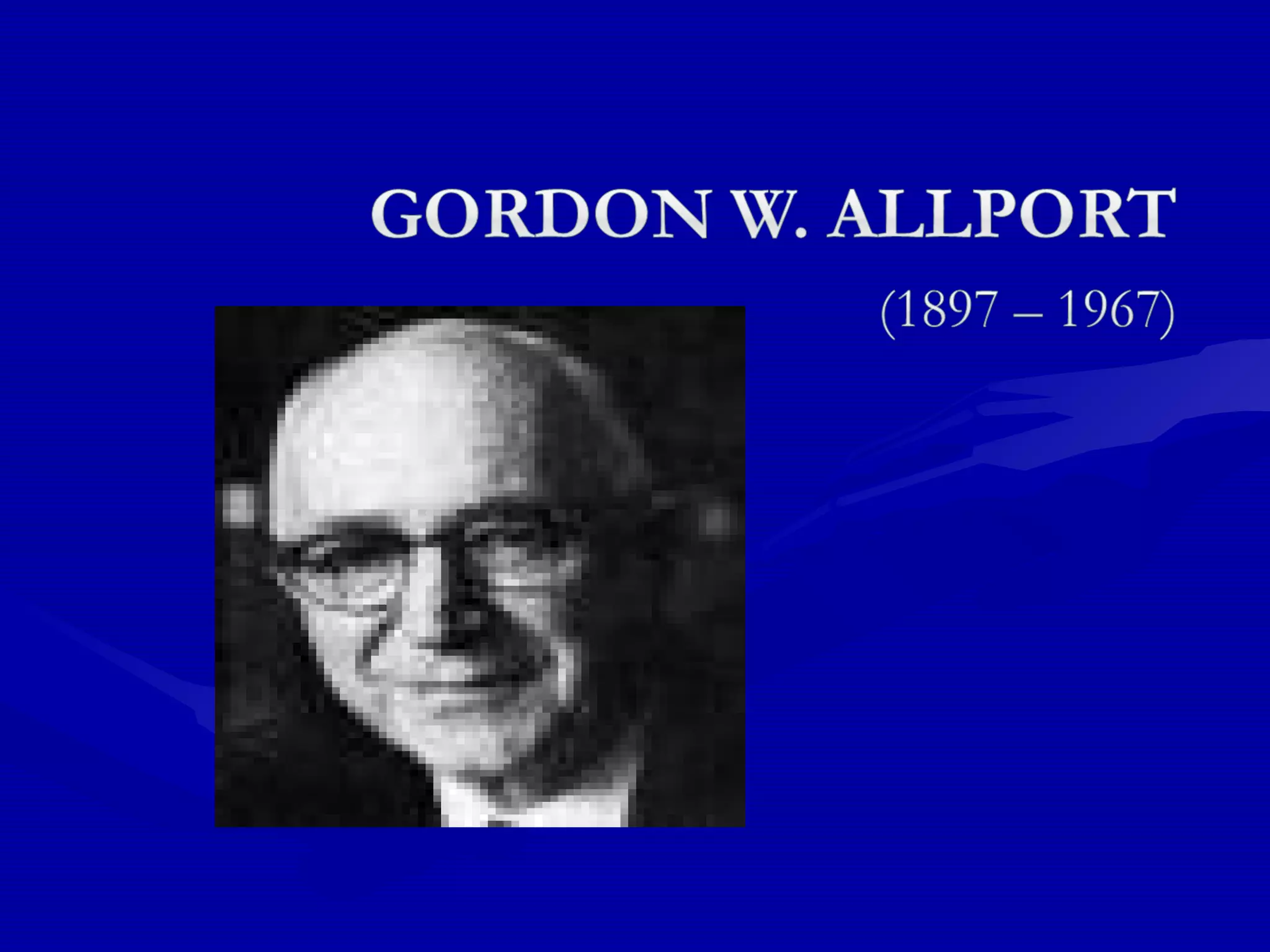 14. gordon allport | PPT