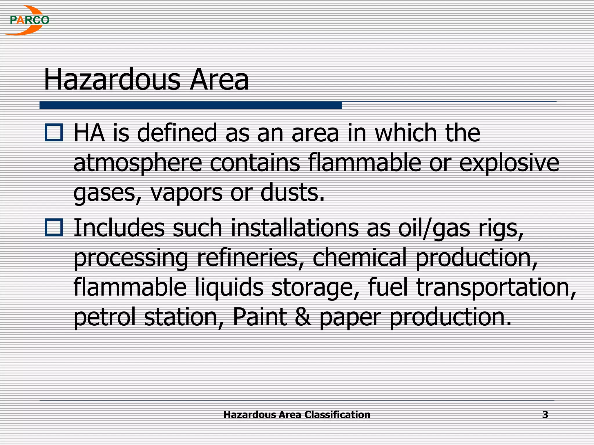 14-Hazardous Area Classification.ppt | Indoor Environmental Quality ...