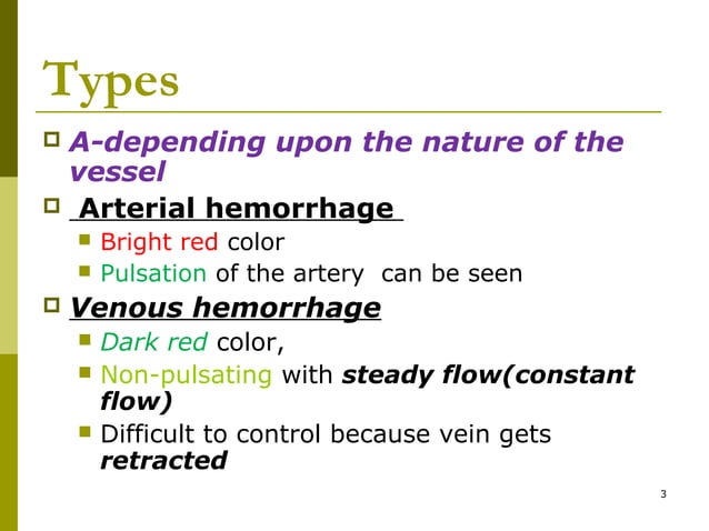 14 hemorrhage & shock | PPT | Blood Disorders | Diseases and Conditions