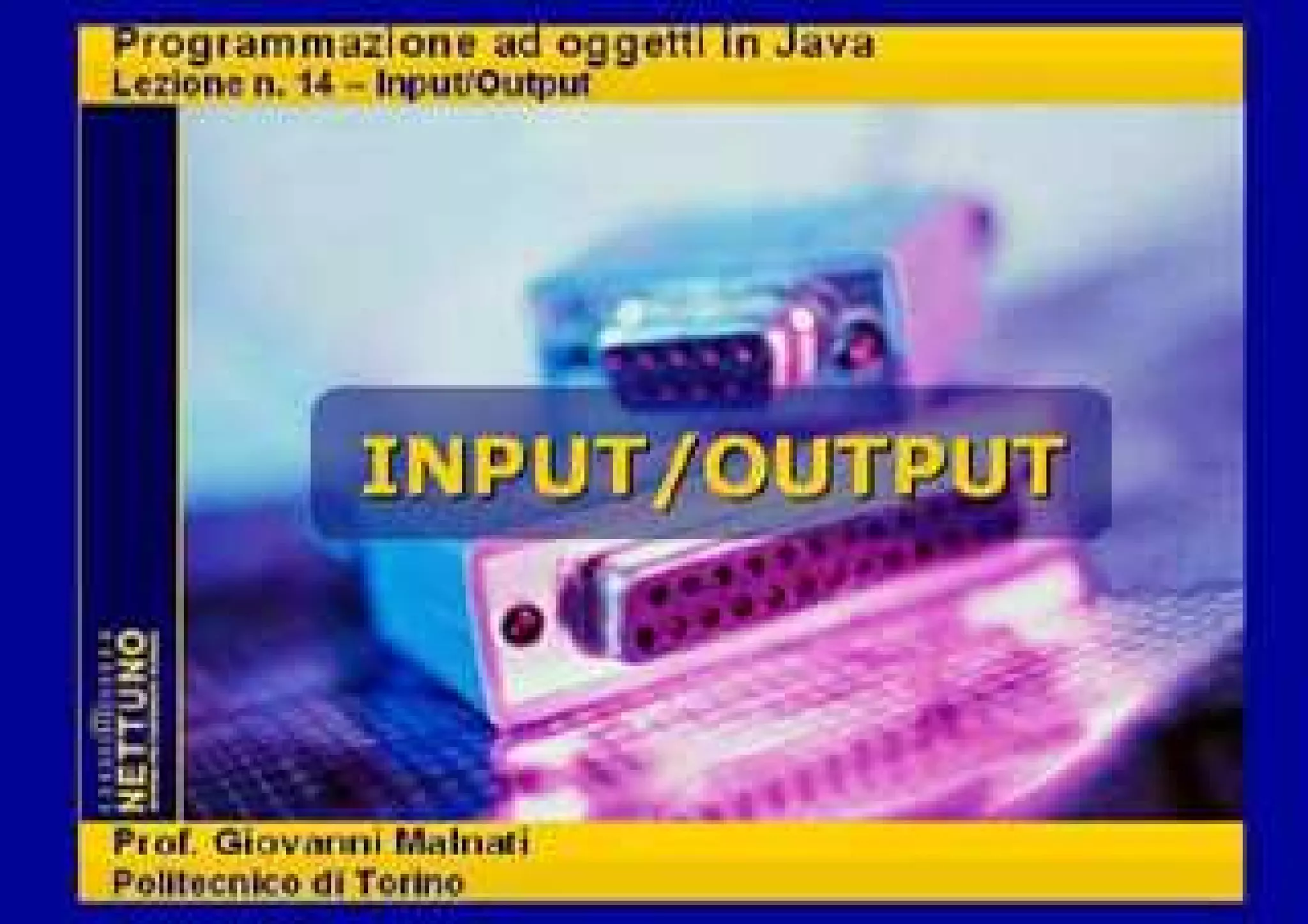 Lezione 14 Java - Input-output | PDF