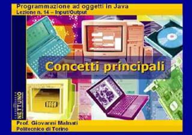 Lezione 14 Java - Input-output | PPT