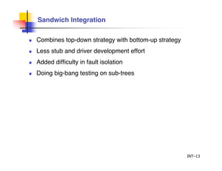 14-IntegrationTesting_in_software_testing .pdf | Computing | Technology ...