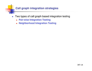 14-IntegrationTesting_in_software_testing .pdf | Computing | Technology ...