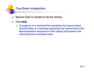 14-IntegrationTesting_in_software_testing .pdf | Computing | Technology ...