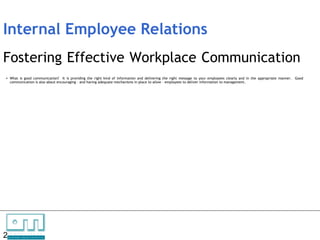 14 internal employee relations | PPT