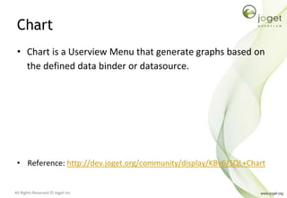 Joget Workflow v6 Training Slides - 14 - Introduction to Reporting | PPTX
