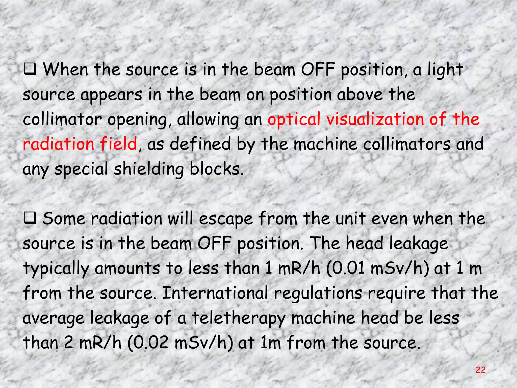 Isotopic Teletherapy Machines | PPTX