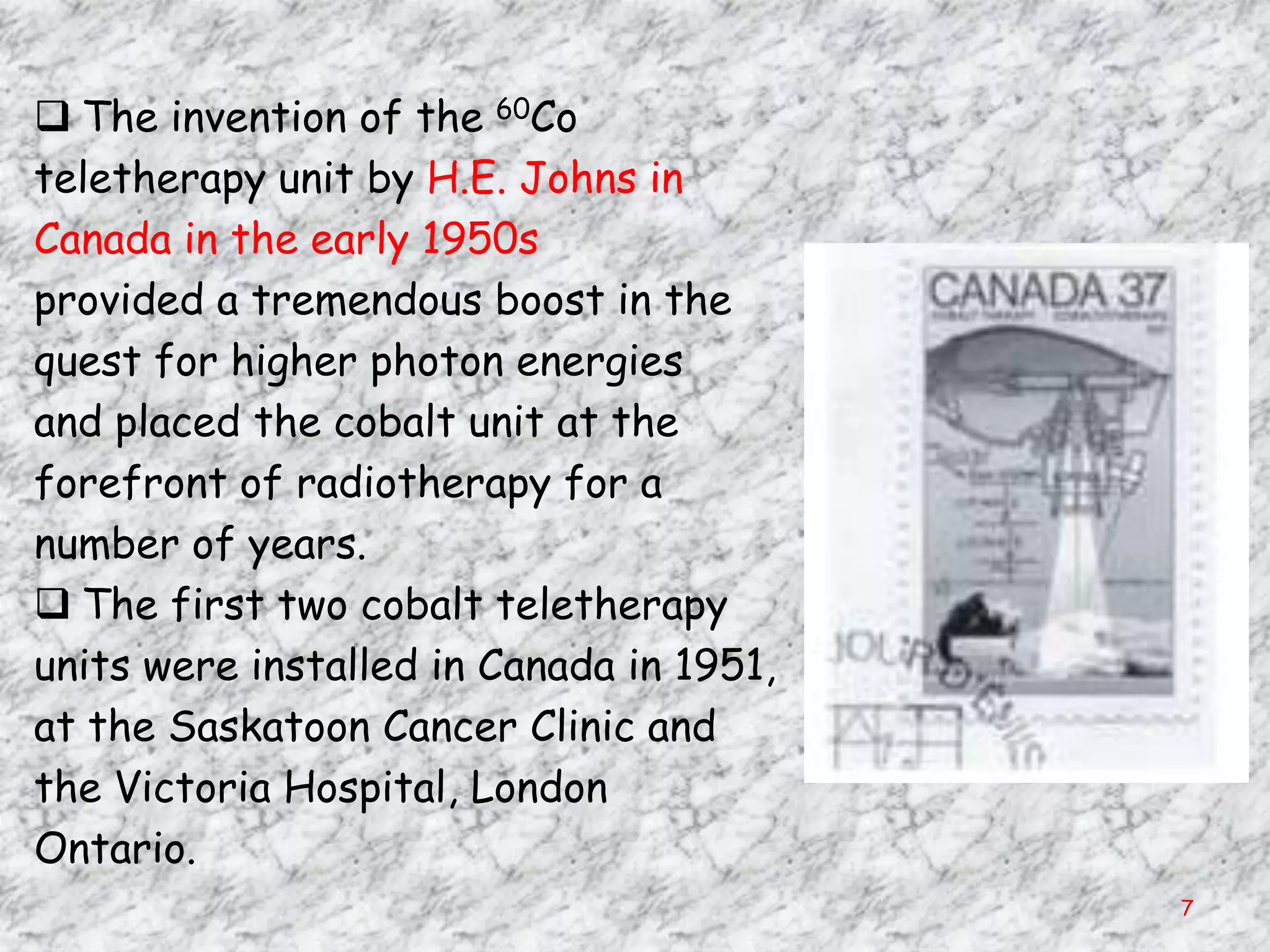 Isotopic Teletherapy Machines | PPTX