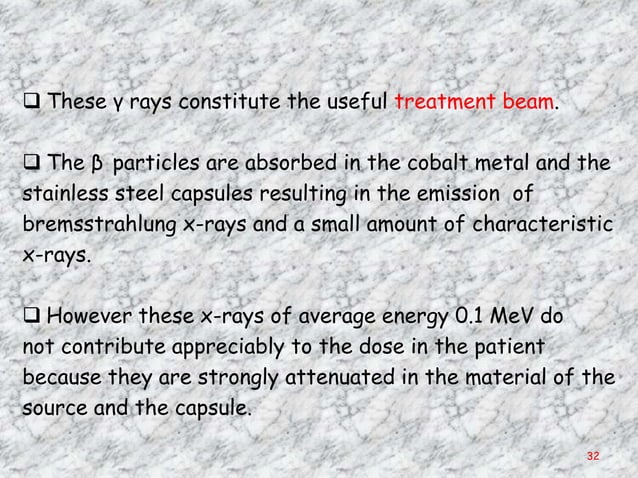 Isotopic Teletherapy Machines | PPTX
