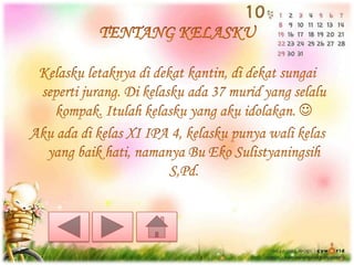 14 istiqomah lailatul mukarromah-xi ipa 4-profil kelas | PPT