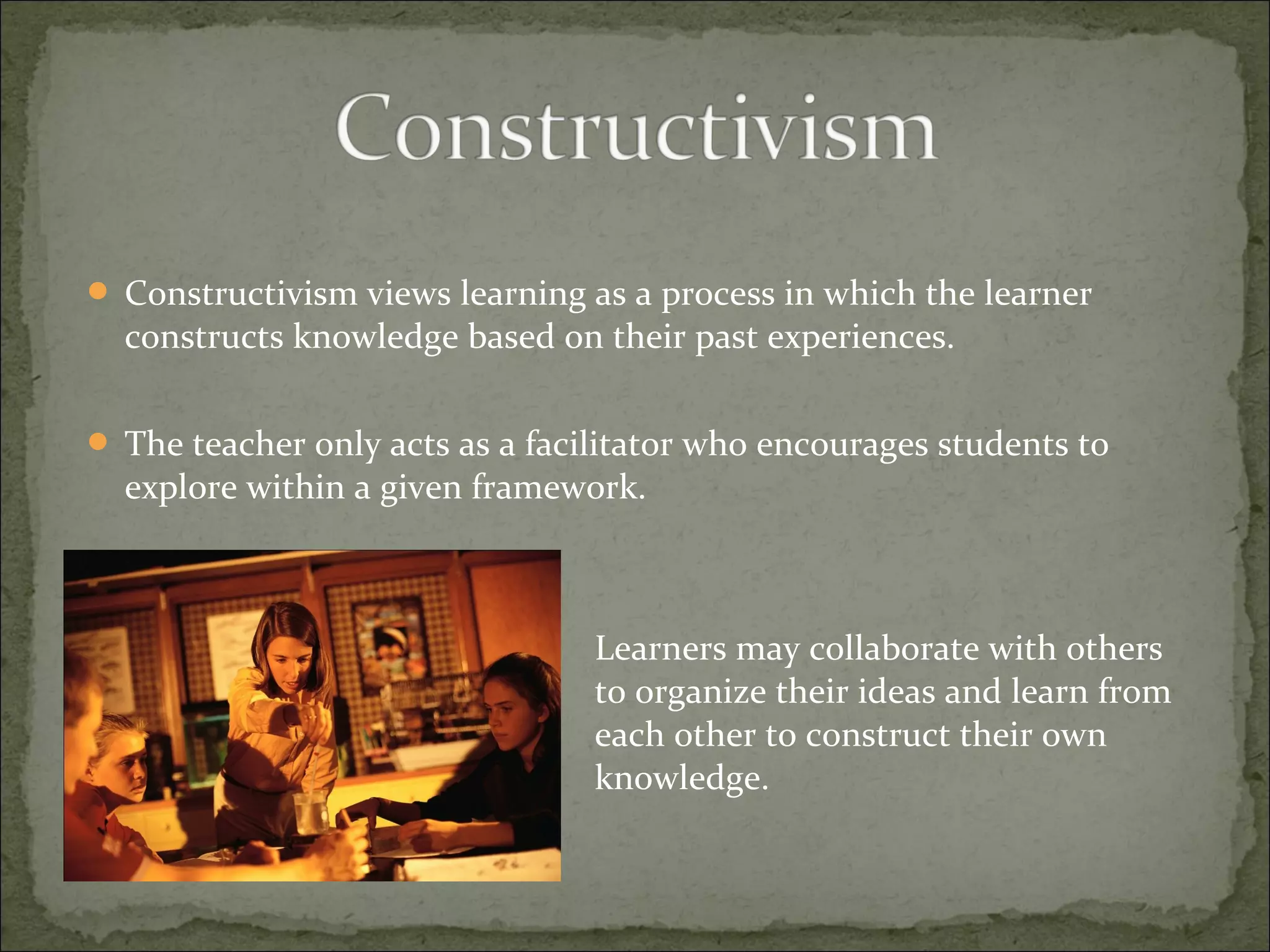 Theories of Learning | PPT