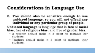 Properties of a Well-written Text: Language use | PPTX | Eye and Vision ...