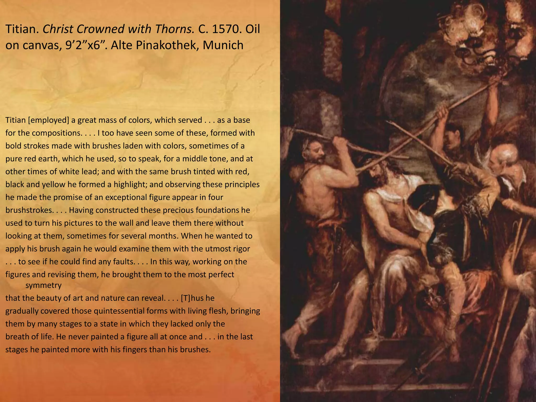 14. late renaissance and mannerism 15 c. italy | PPTX