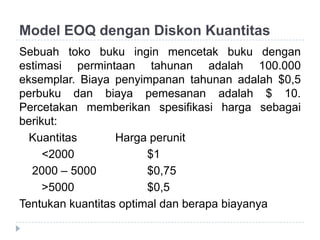 14. manajemen persediaan | PPTX