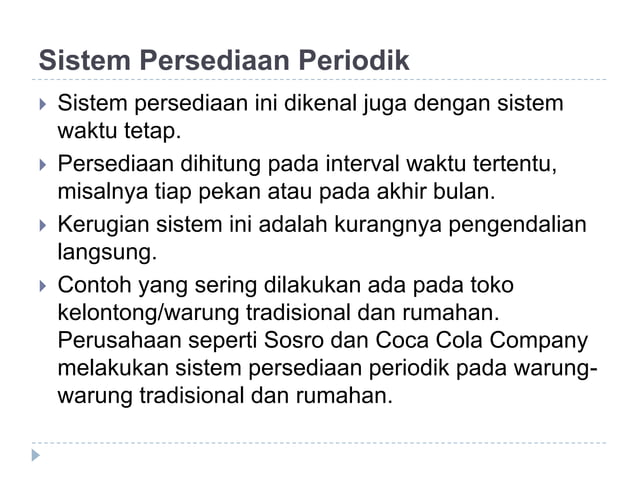 14. manajemen persediaan | PPTX
