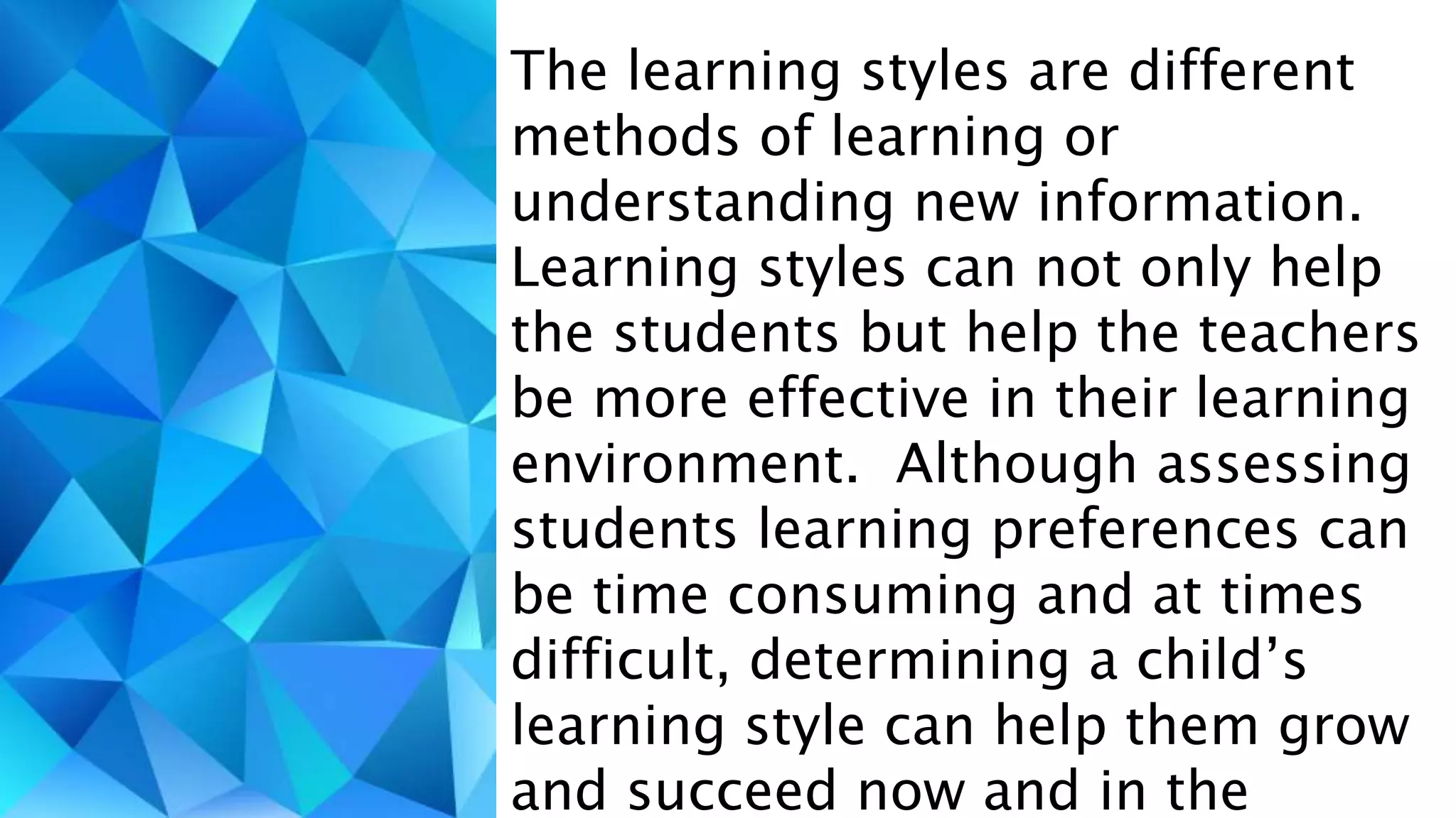 Learning Styles | PPT