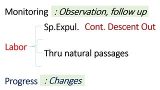 14 monitoring of labor progress 23-4-2018 | PPTX